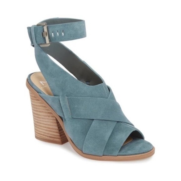 Marc Fisher | Shoes | Marc Fisher Valen Sandal Limited Edition Blue 5 ...